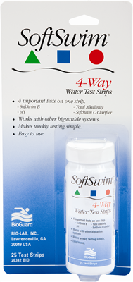 Soft Swim 4 - Way Test Strips – Gage Pool & Spa