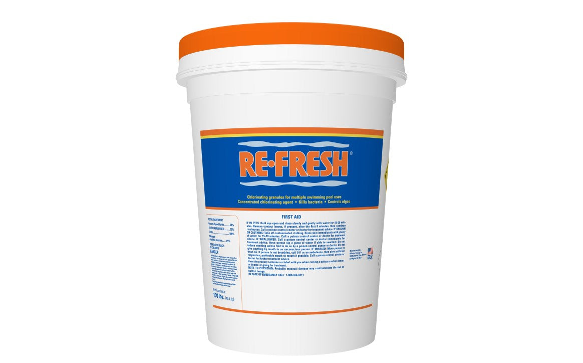 Regal Refresh 68% Calcium Hypochlorite Granular 100lb. – Gage Pool & Spa