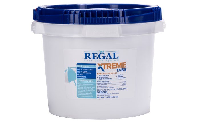 Regal Xtreme 3" Tablets 15lbs – Gage Pool & Spa